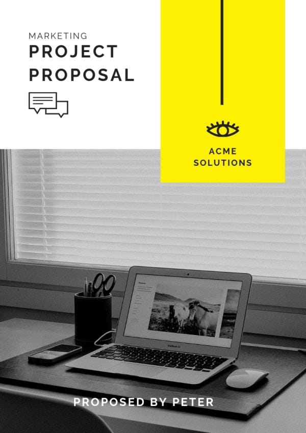 Sales Proposal Cover