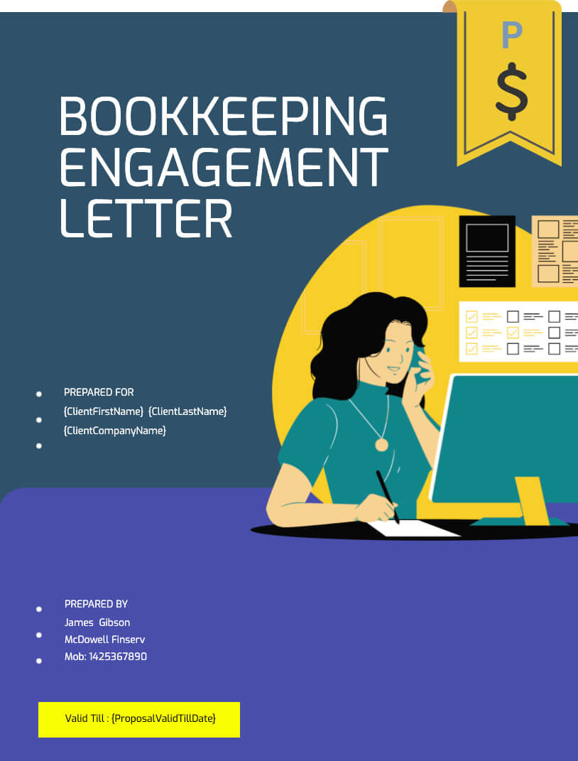 bookkeeping service proposal template